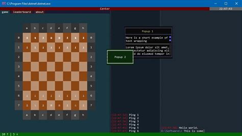 Github Tomaszrewakc Sharp Console Gui Framework A Gui Framework For