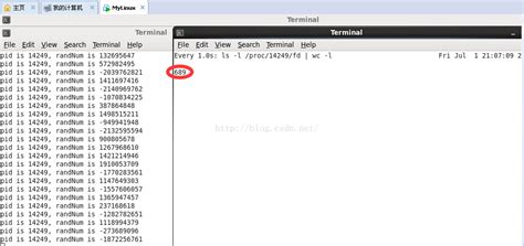 如何验证linux进程打开文件数的默认最大值（通常是1024）？ 知识点： ulimit watch n 1 ls l proc