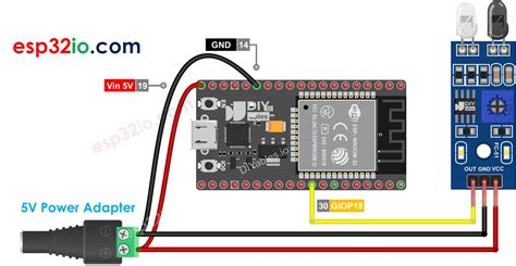 Esp32 적외선 장애물 회피 센서