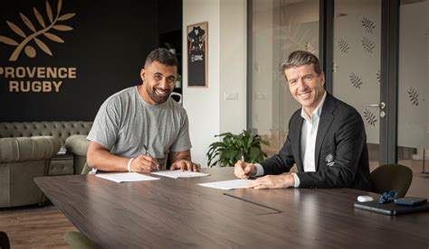 Officiel Josh Tyrell Pour Densifier Le Pack Provençal Provence Rugby