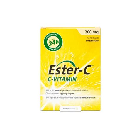 Köp Ester C 200mg 90 Tabletter