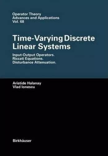Libro Time Varying Discrete Linear Systems Aristide Hal Envío Gratis