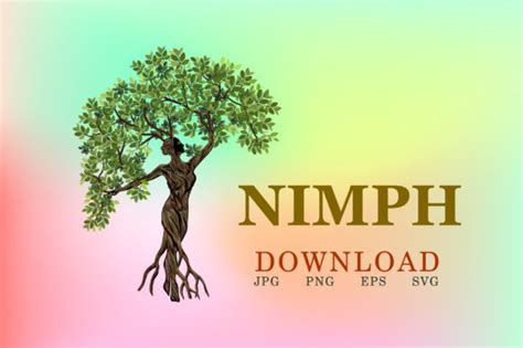 Nymph Woman Tree Vector Graphic By Kareemov1000 Creative Fabrica