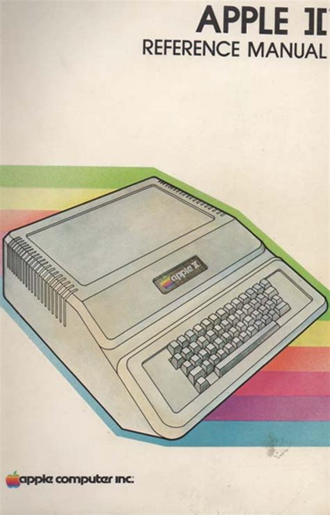 Apple Ii Reference Manual Manual Computing History