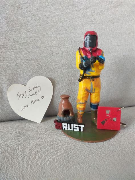 Rust Hazmat Suit And Rust Item Set Birthday T Player Детские