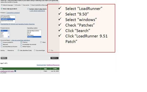 learn loadrunner and load testing download loadrunner 9 51 sp1 patch