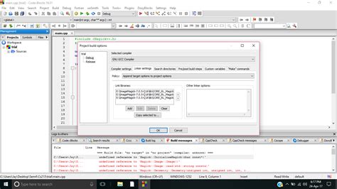 C How Do I Include The Image And Other Objects In Codeblocks With