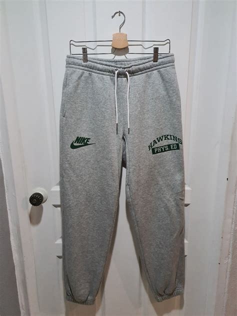 Nike X Stranger Things Sweatpants Mens Fashion Bottoms Joggers On