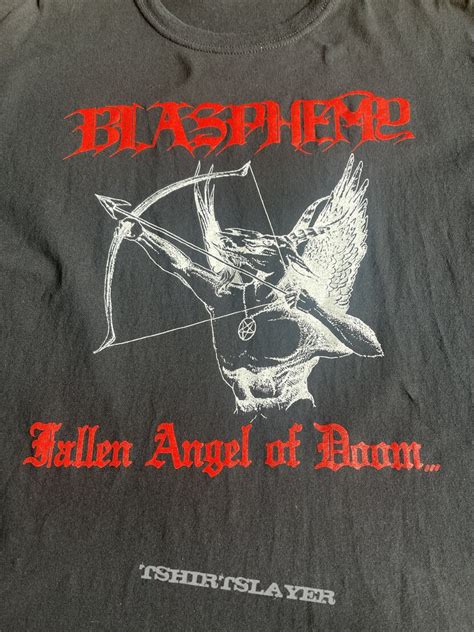 Blasphemy, Blasphemy Fallen Angel Of Doom TShirt or Longsleeve (tyranical999's) | TShirtSlayer