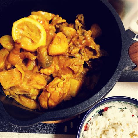 【娘惹咖喱鸡块图片】北美洲的菠萝 下厨房