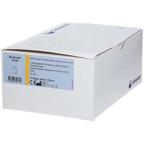 Sensura® Mio Click 2 Pièces Poche Fermée 70 Mm Maxi 490 Ml 30 Pcs