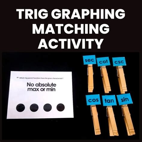 Evaluating Trig Functions Tarsia Puzzle Math Love
