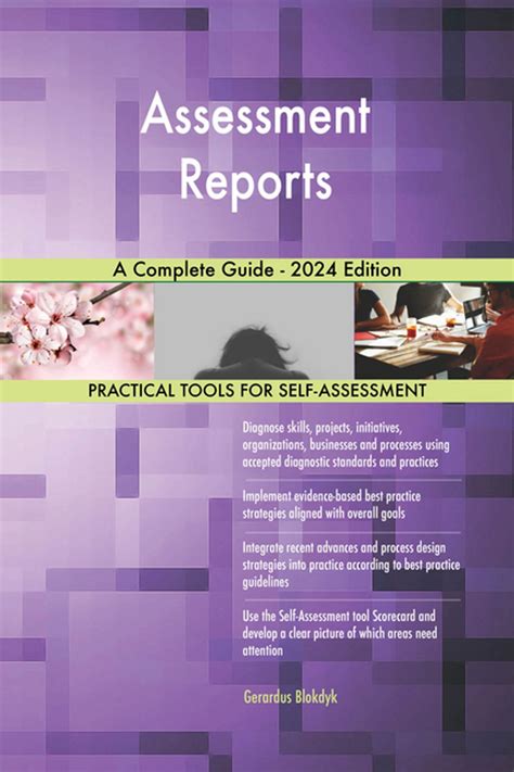 Assessment Reports A Complete Guide Edition EBook By Gerardus Blokdyk EPUB Rakuten