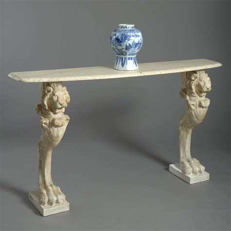Mid Century Neo Classical Console Table Timothy Langston Fine Art