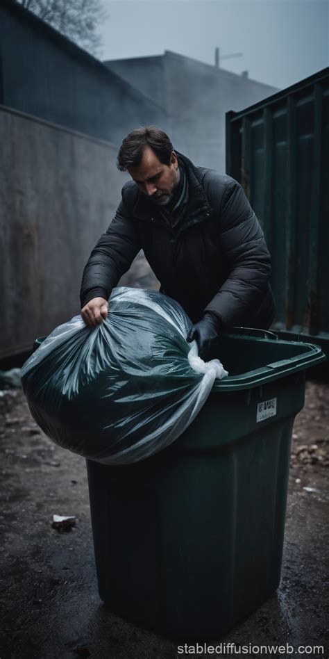 Garbage Container Crime Scene Stable Diffusion Online