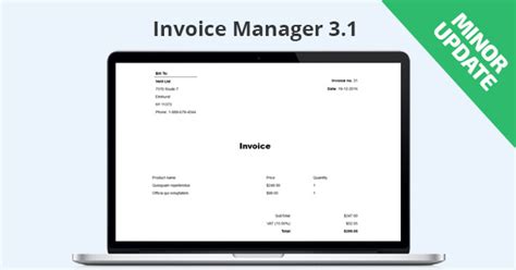 invoice manager billing software invoicing system phpjabbers