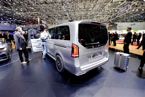 Concept V Ision E Is A 328hp Mercedes Benz V Class Plug In Hybrid