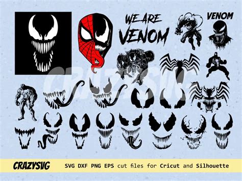Venom Movie Logo Vector Svg Bundle Vectorency