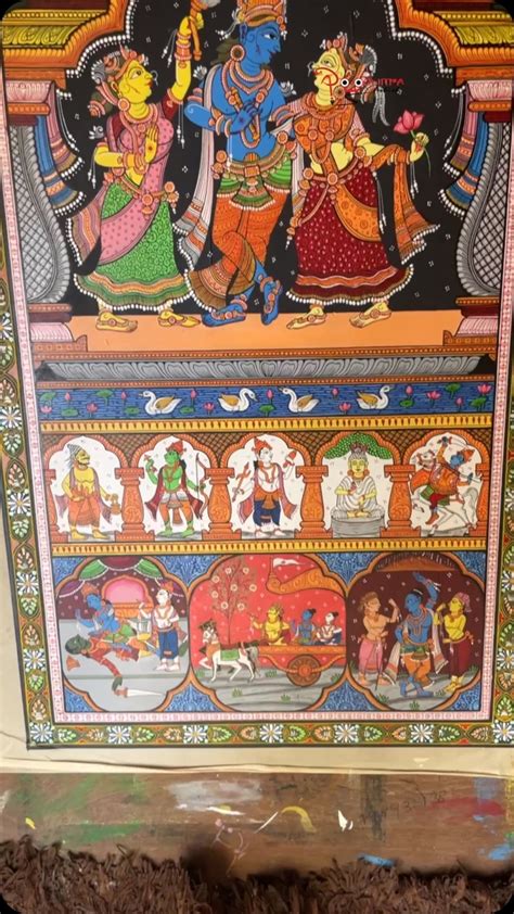 ଓଡ଼ିଆ Pattachitra ପଟ୍ଟଚିତ୍ର 🇮🇳 Freehand Pattachitra Sketch For