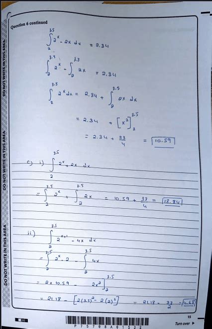 Edexcel May 2024 P2 and P1 solved paper : r/alevel