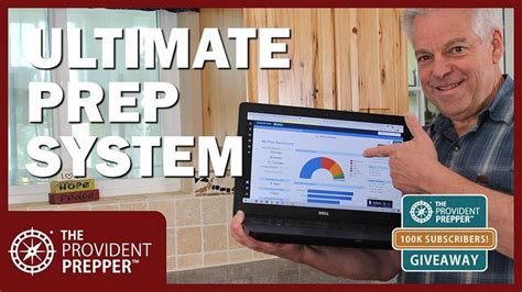K Subscriber Giveaway Prepper Nerd Ultimate Prep System With Premium Support Prepper
