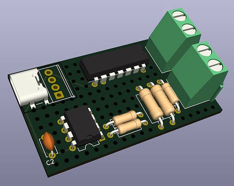 Perfboard Circuit Design With Kicad General Electronics Arduino Forum