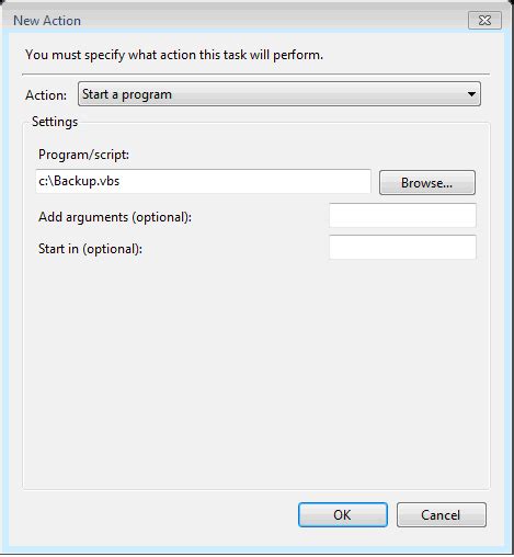 Using Task Scheduler And Visual Basic Scripts To Automate Pretty Much