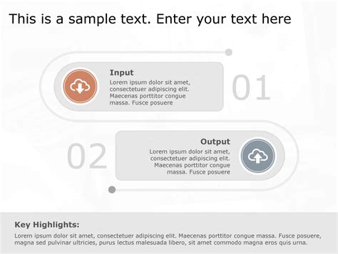 Input Output 96 Powerpoint Template Slideuplift