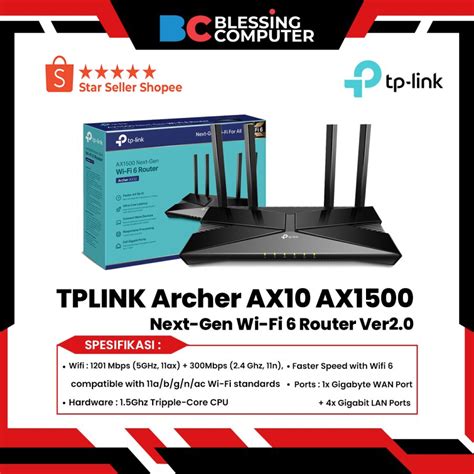 Tplink Archer Ax Ax Next Gen Wi Fi Router Ver Shopee Philippines