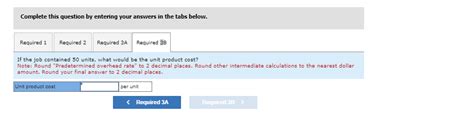 Solved Problem Static Multiple Predetermined Overhead Chegg