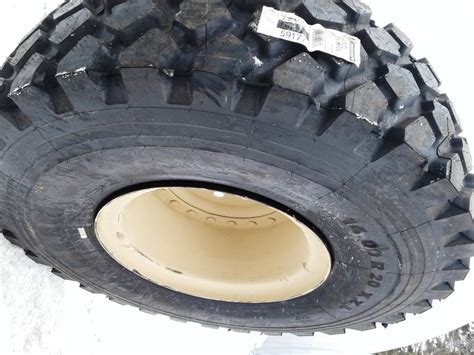 1400r20 Michelin Xzl On Wheel Military Tires