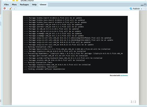 How To Embed `asciinema` Screencasts In A Xaringan Presentation R Markdown Posit Community