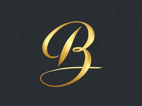 Elegant Forest Green Stylized Letter B Logo Playground