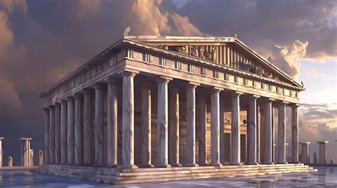 Premium Photo The Parthenon Is An Ancient Greek Temple Dedicated To
