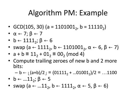 Ppt Solving The Greatest Common Divisor Problem In Parallel