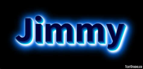 Jimmy Text Effect And Logo Design Name