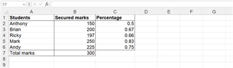Excel Percentage Formula Easy Guide To Calculate Percentages
