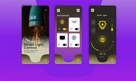 Smart Light Control App By Subhash Gautam On Dribbble