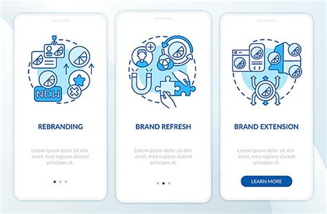 Implementation Of Neuroscience In Mobile App Onboarding Page Design Vector Digital App Banner