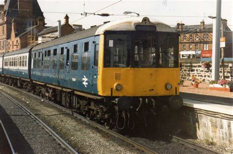Ayr Class 104 Dmu 30 08 1986 Class 104 Dmcl No 53491 In Flickr