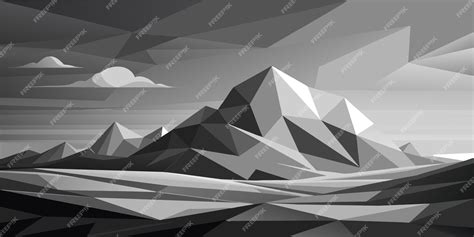 Patern Is An Abstract Dynamic Polygonal Composition Ocean Waves From