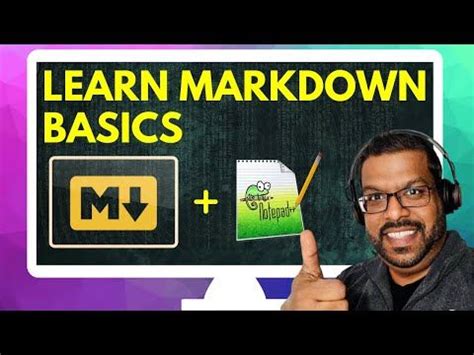 MARKDOWN BASICS Tips To Enable Notepad Markdown Preview And Syntax Highlighting YouTube