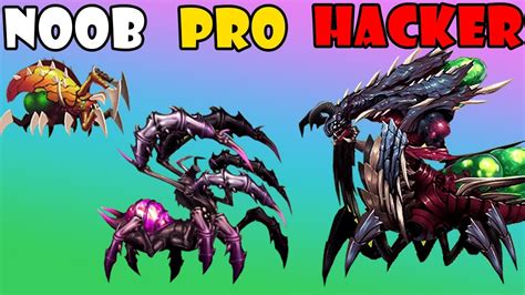 NOOB Vs PRO Vs HACKER Insect Evolution Part Android IOS YouTube