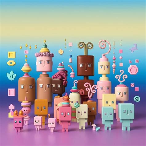 Create Your Own Pixel World Character And Element Templates Premium Ai Generated Image