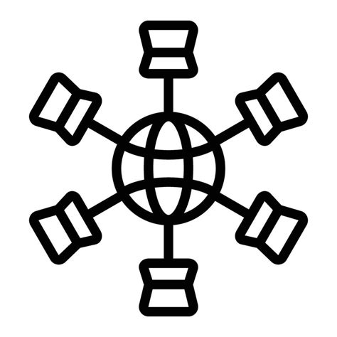 Wan Line Icon Design 60528862 Vector Art At Vecteezy