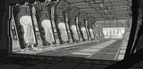 Jonah Booth Remmers Sci Fi Horror Main Linework