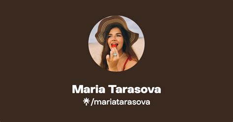 Maria Tarasova Official Tiktok Instagram Facebook Linktree
