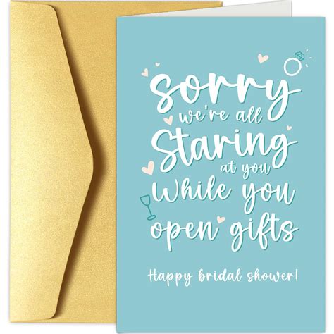 Wedding Shower Place Card Pearls And Prosecco Bridal Shower Card