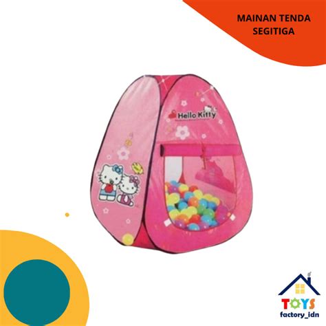Tenda Hello Kitty Triangle Tent Shopee Philippines