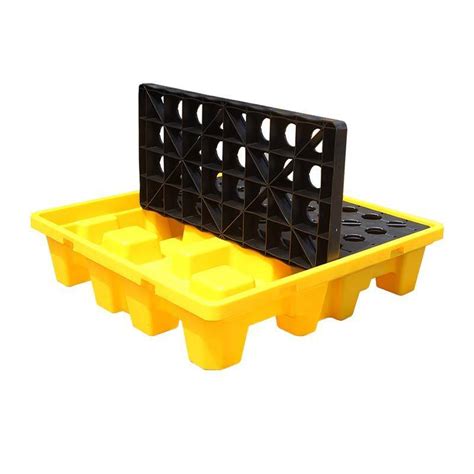 High Quality Polyethylene Deck Cheap 4 Oil Drum Spill Containment Deck
